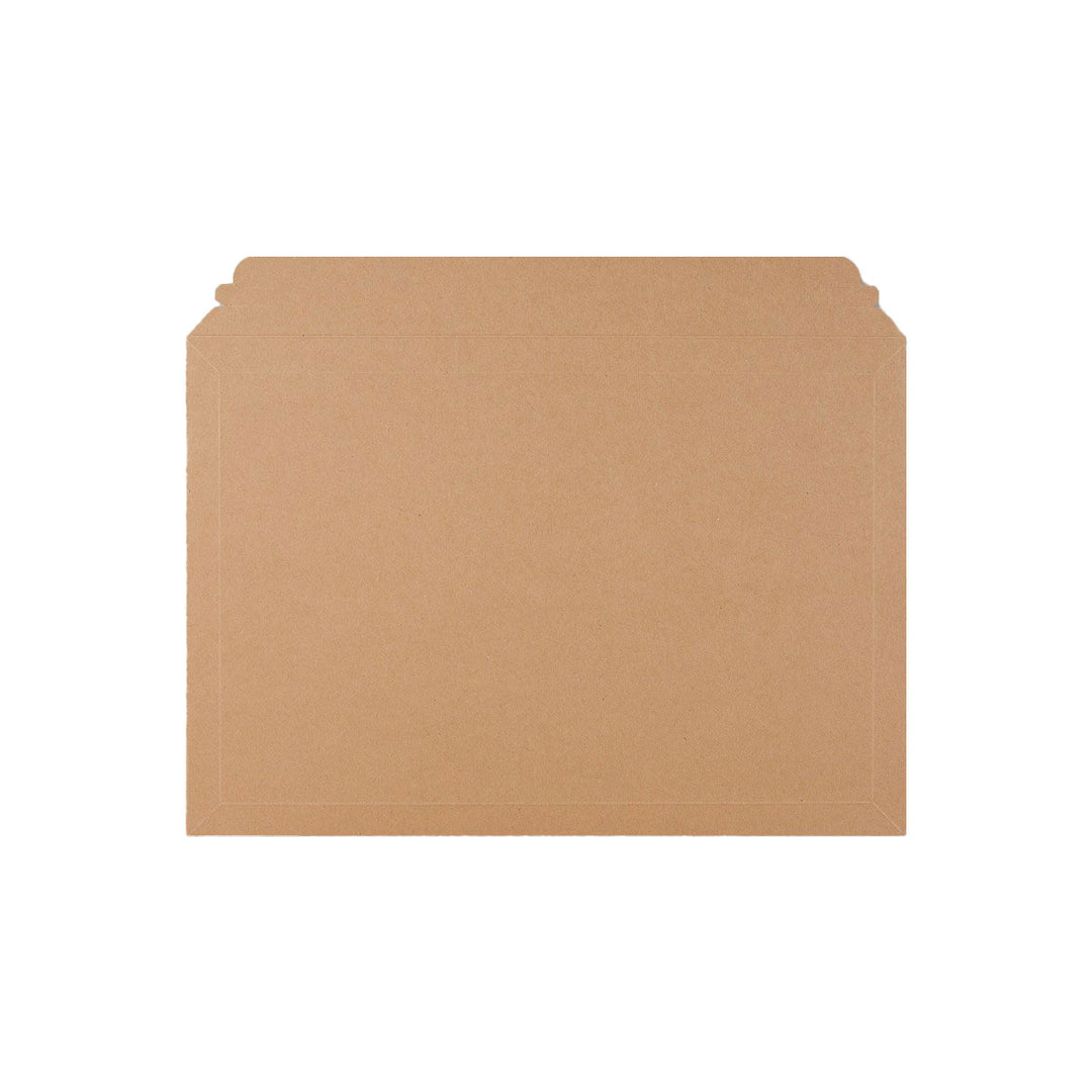 Manila Brown 280gsm Peel & Seal Rigid Board Mailers Envelope (210 x ...