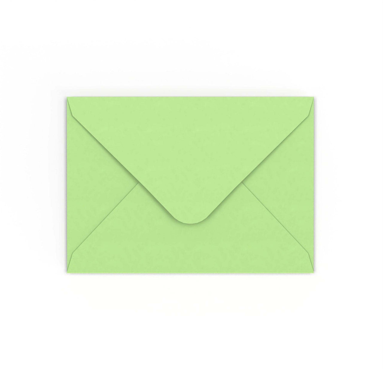 Pale Green Gummed V-Flap 120gsm Envelope (125 x 175mm) – Envelopes.co.uk