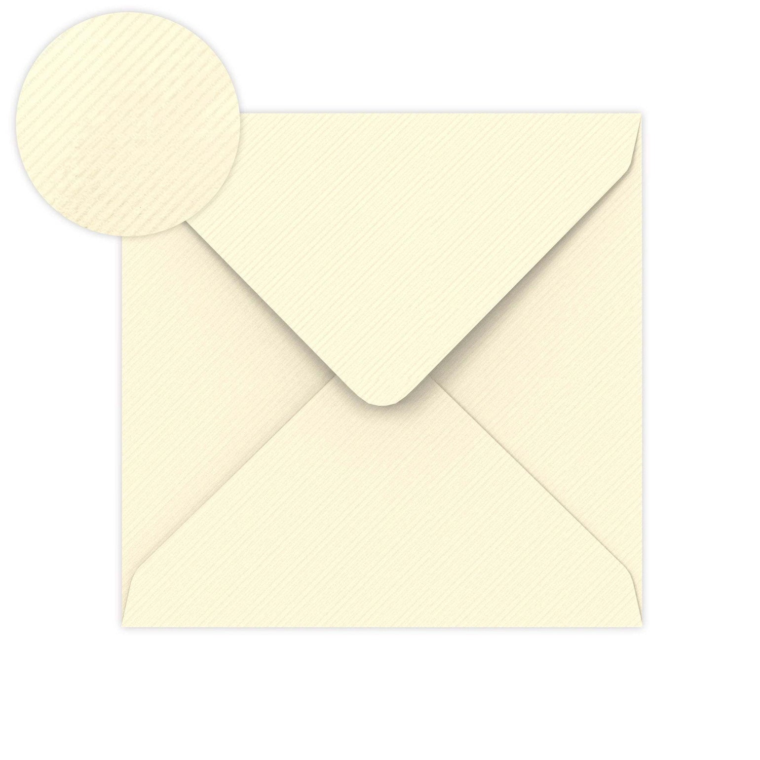 Ivory Gummed V-Flap 120gsm Envelope (155 x 155mm) – Envelopes.co.uk