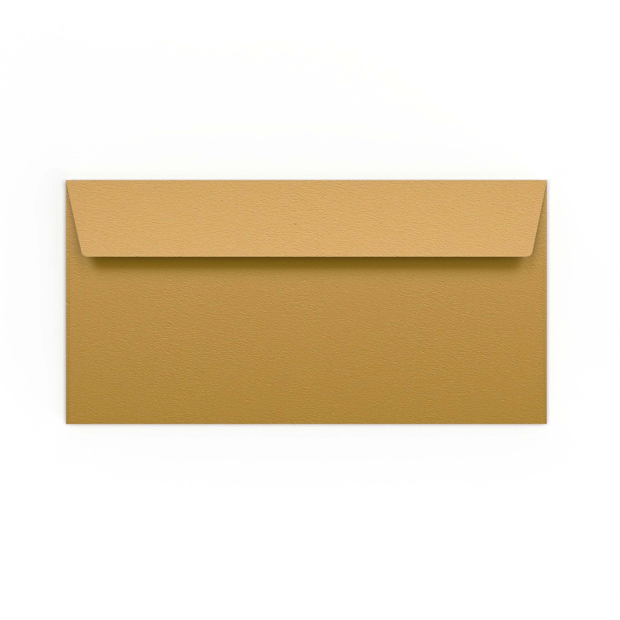 DL Gold 120gsm Peel & Seal Coloured Envelope (110 x 220mm) – Envelopes ...