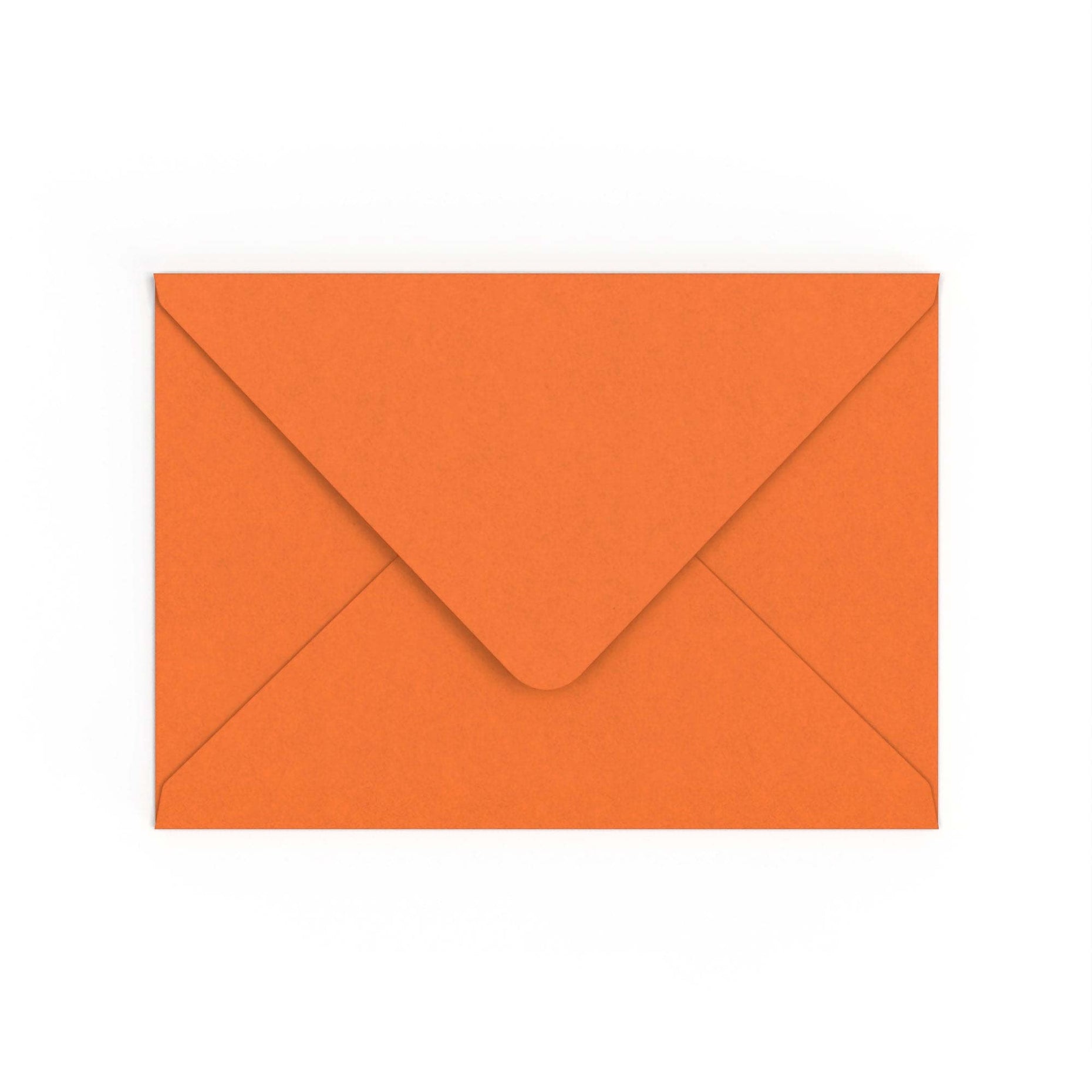C5 Flame Orange British Made 100gsm Gummed V-Flap Envelope (162 x 229mm ...