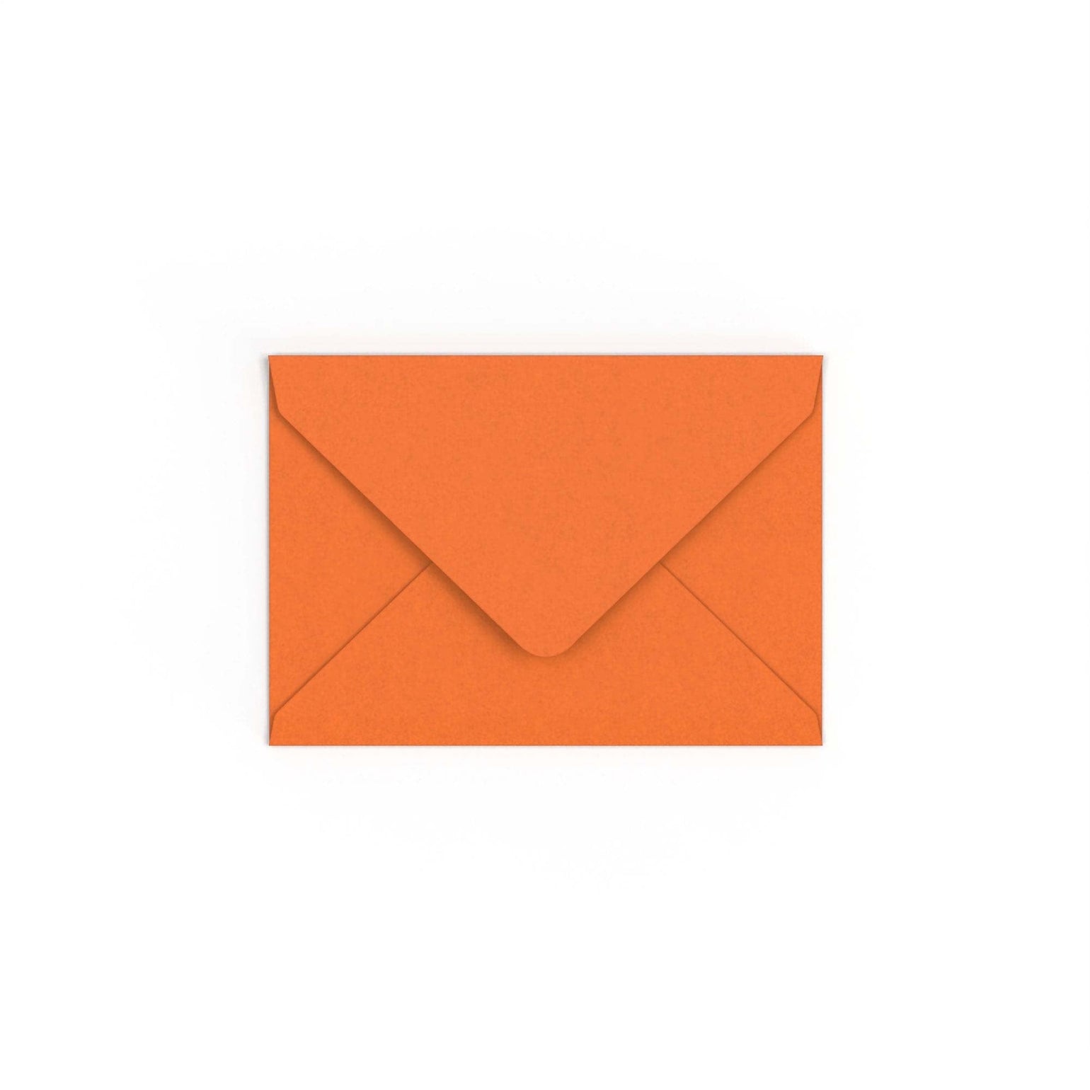 C6 Flame Orange British Made 100gsm Gummed V-Flap Envelope (114 x 162mm ...