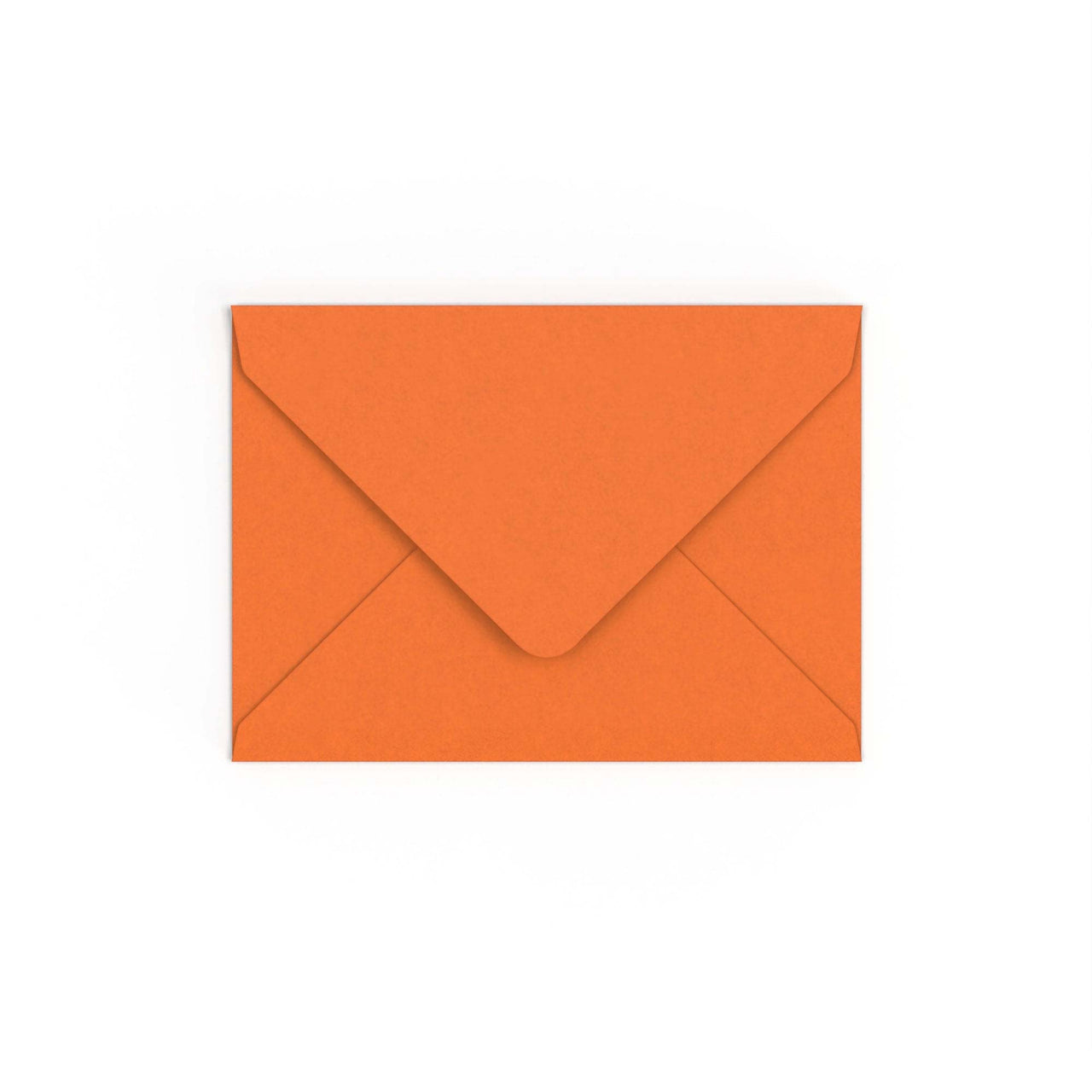 Flame Orange British Made 100gsm Gummed V-Flap Envelope (133 x 184mm ...