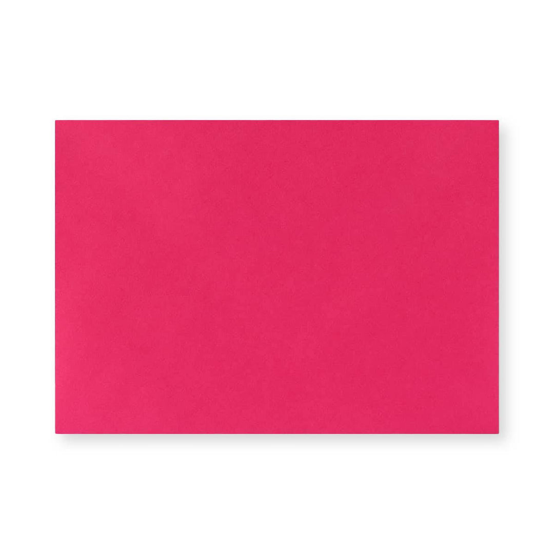 Fuschia Pink 100gsm Gummed V-Flap Greeting Card Envelope (133 x 184mm ...