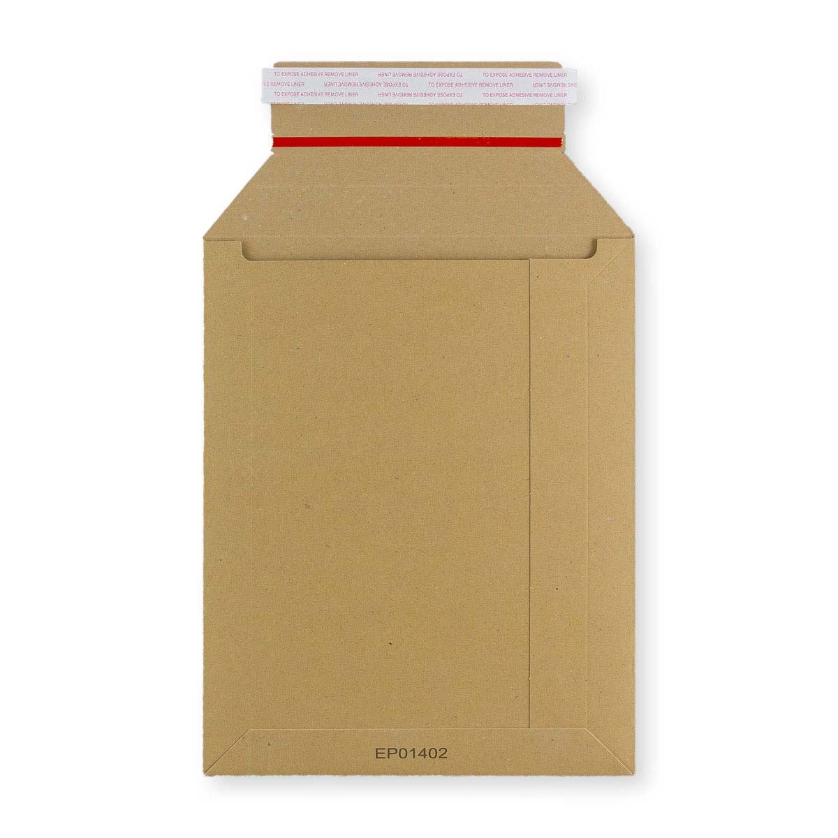 Manila Brown 320gsm Peel & Seal Rigid Board Mailers Envelope (265 x ...