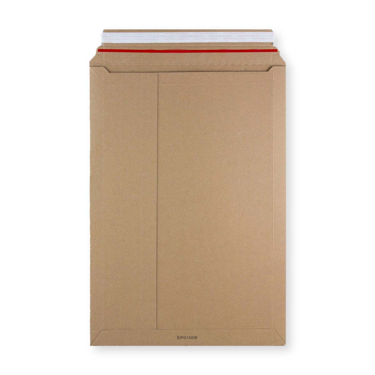Manila Brown 320gsm Peel & Seal Rigid Board Mailers Envelope (500 x ...
