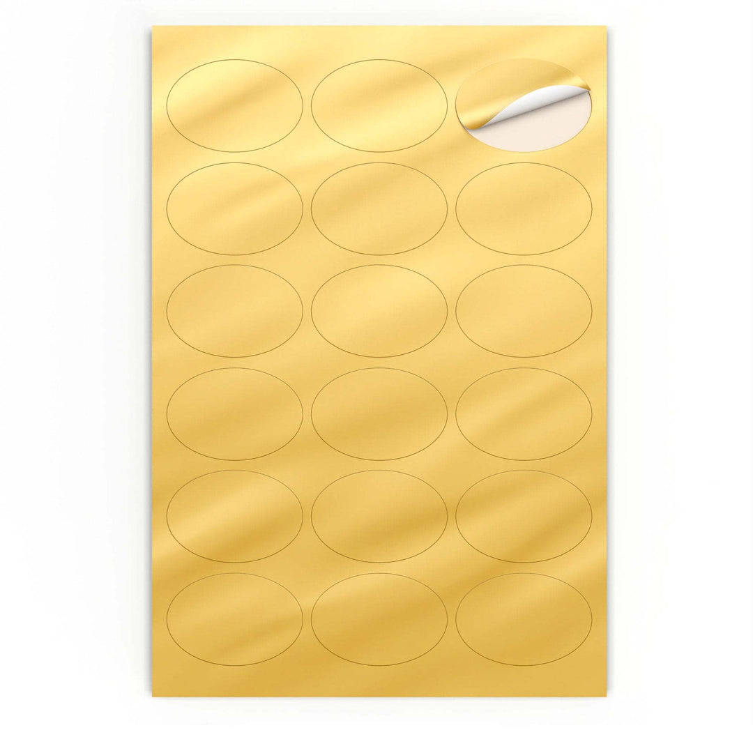 Oval Adhesive Labels – Envelopes.co.uk