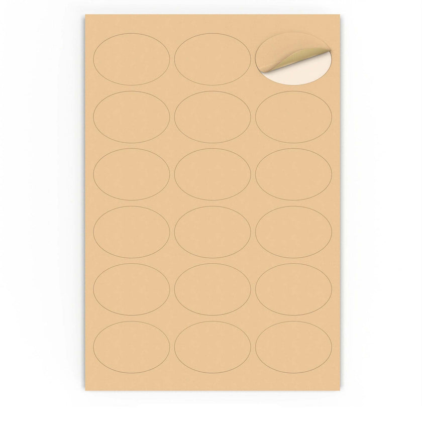 Oval Adhesive Labels – Envelopes.co.uk