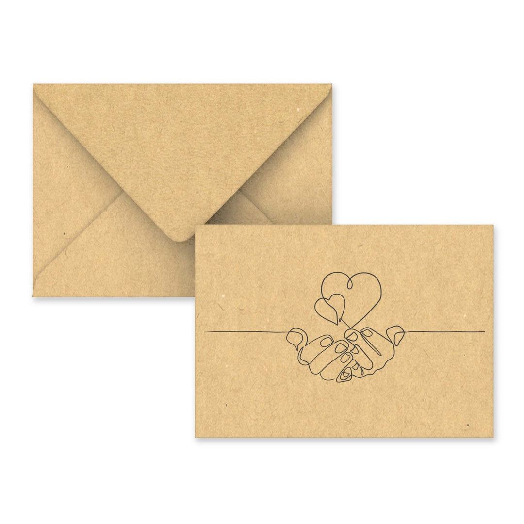 Valentine's Coloured Envelope (Share Love Design) – Envelopes.co.uk