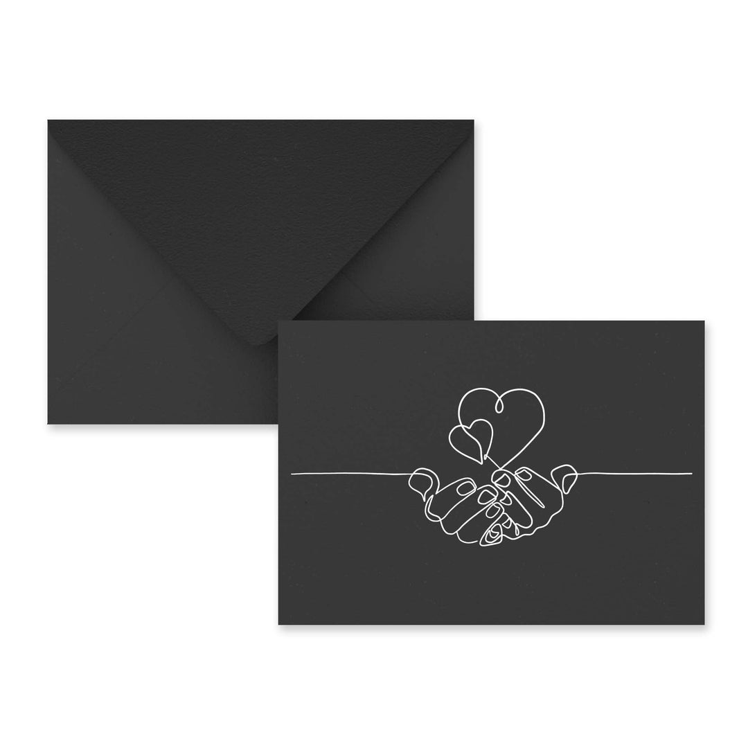 Valentine's Coloured Envelope (Share Love Design) – Envelopes.co.uk